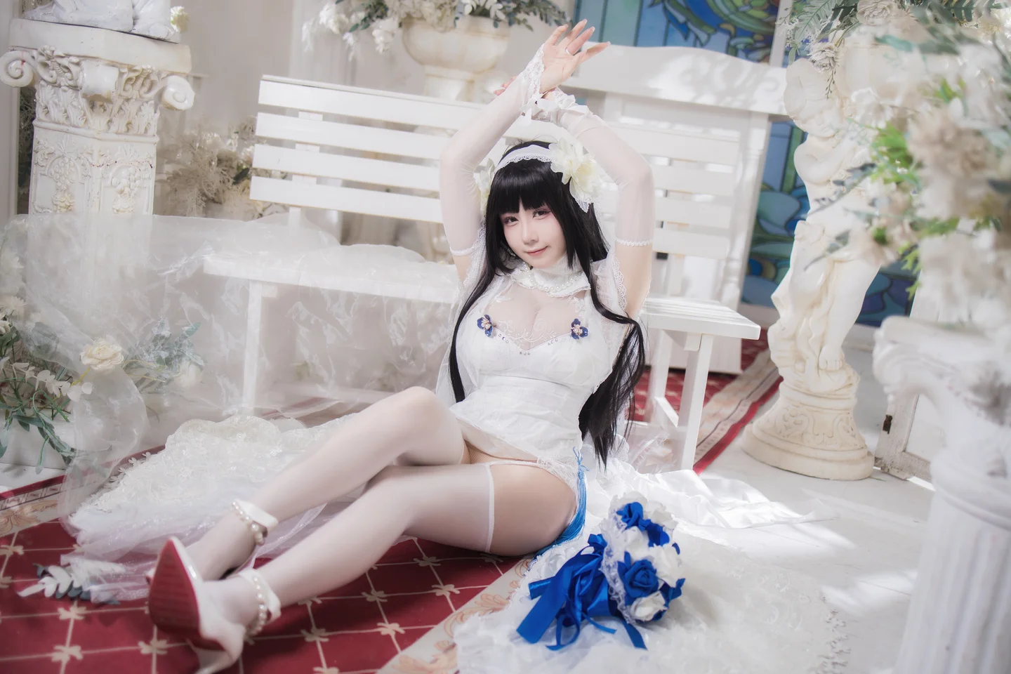 末夜787 - 95式婚纱 [34P] | 91绅士 | 超清写真集 | 91shenshi